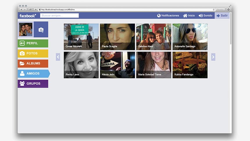 Facebook+: Improving Web Accessibility