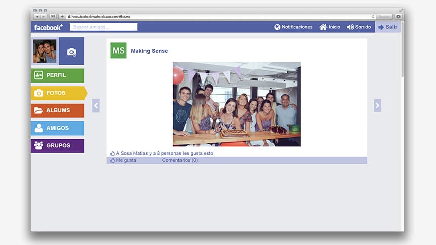 Facebook+: Improving Web Accessibility